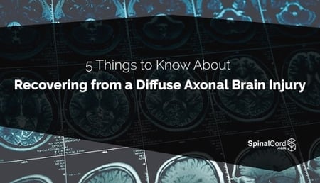5 Things to Know About Recovering from a Diffuse Axonal Brain Injury