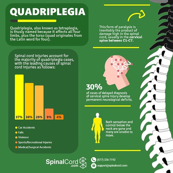 Quadriplegia (Tetraplegia): Meaning, Causes, Symptoms & Care
