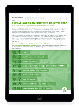 Setting Up Camp: Preparing for an Extended Hospital Stay